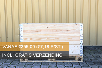 Direct palletranden en pallet opzetranden kopen | Van Lohuizen Pallets GmbH